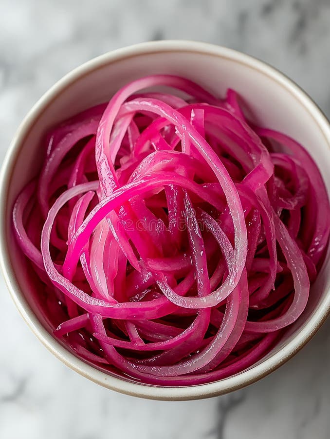 Bowl Vibrant Pickled Red Onions Stock Photos - Free & Royalty-Free ...