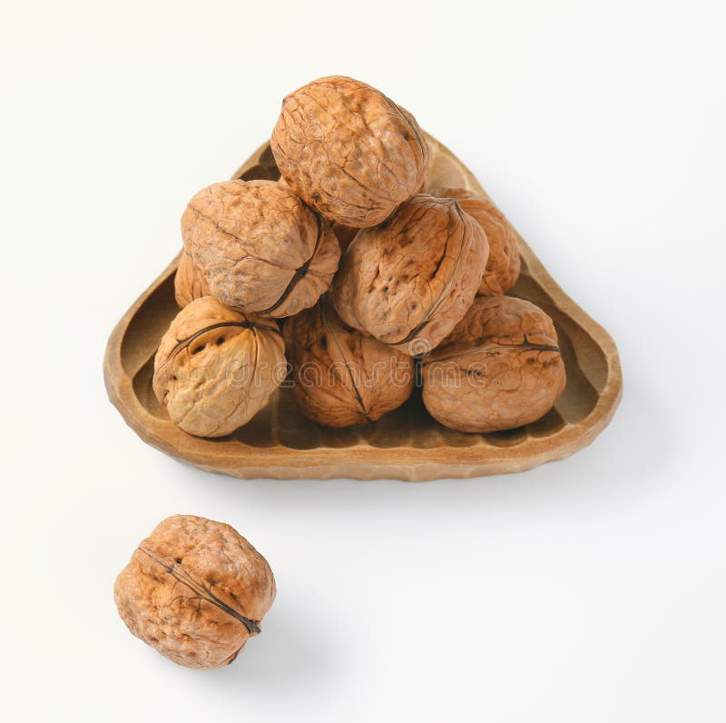 Whole Walnuts. Natural Walnut Background Pattern Texture. Abstract ...