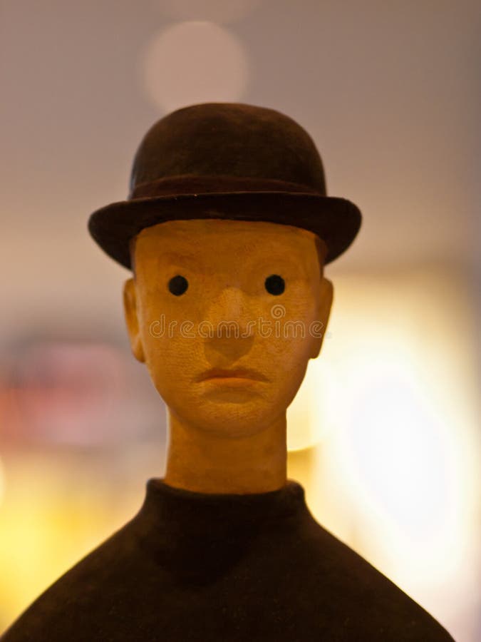 Mr. Bowler a Gent Paper Doll Stock Photo - Image of exhibit, avatar ...