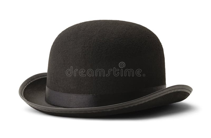 Bowler hat stock photo. Image of accessory, white, clipping - 1503462