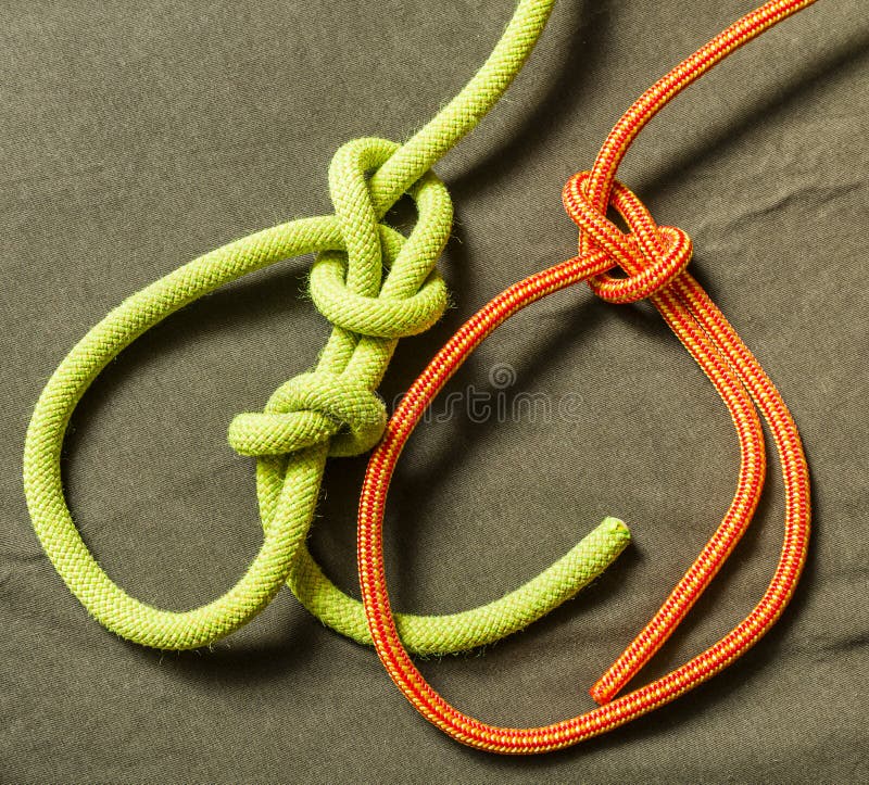 Bowline - knot. stock photo. Image of sheath, bowline - 81338538