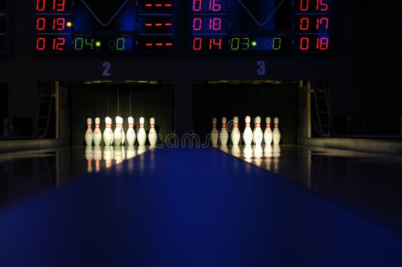 Bowling stock image. Image of accurate, roll, knock, kids - 2280833