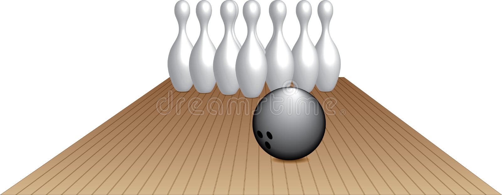 Bowling Design Template Triangle Stock Vector - Illustration of pins ...