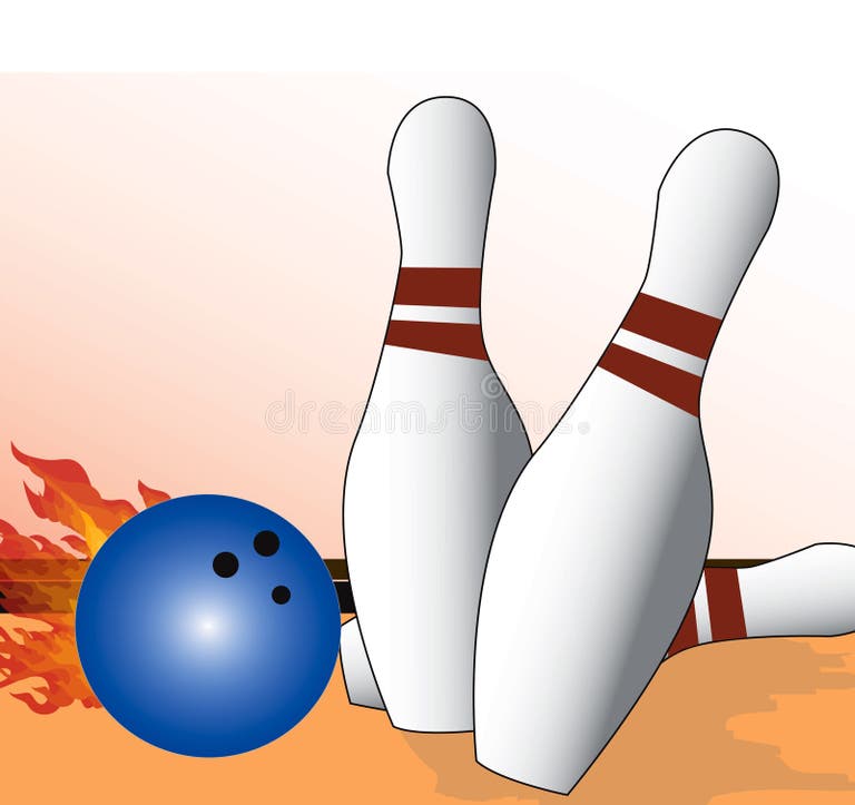 Bowling Pins Fire Stock Illustrations – 172 Bowling Pins Fire Stock ...