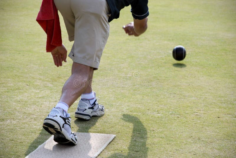 Bowling stock photo. Image of lawn, billiards, action - 8083114