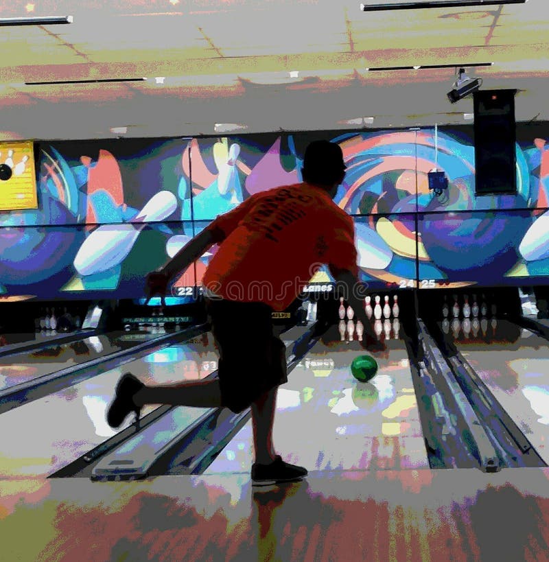 Bowling ally fun stock image. Image of ally, bowling - 114725931