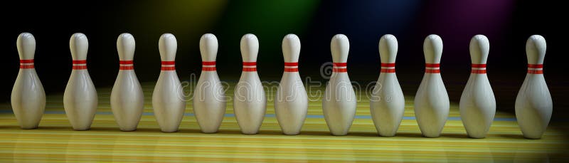Cartoon Ten Pin Bowling Skittle Stock Illustrations – 127 Cartoon Ten ...