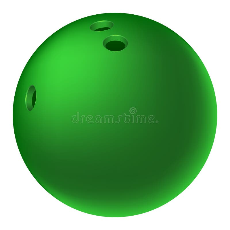 Bowling Ball Set 1 stock vector. Illustration of recreational - 15342780