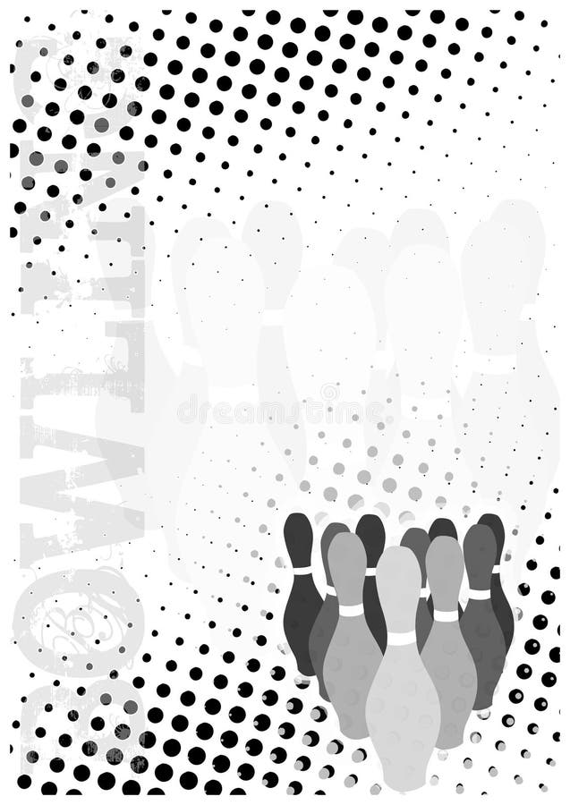 Bowling Poster Background Stock Illustrations – 3,575 Bowling Poster ...