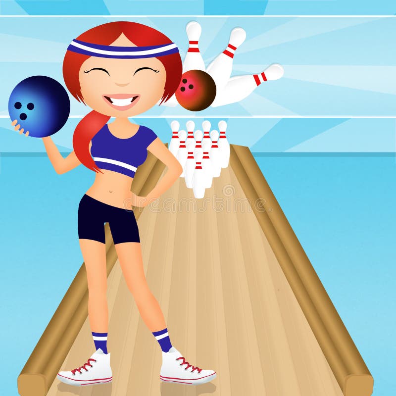 Funny Bowling Stock Illustrations – 791 Funny Bowling Stock ...