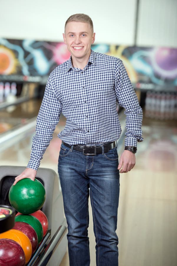 Bowling Game stock photo. Image of adult, alley, bowling - 37884236