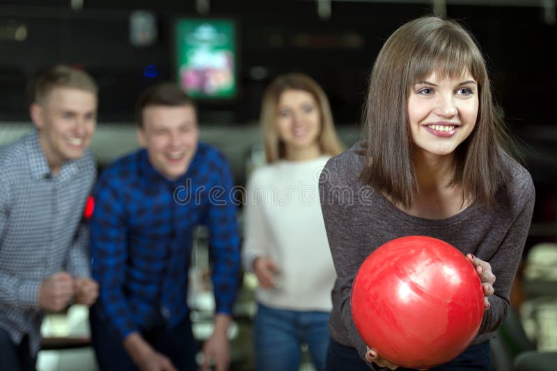 Bowling Game stock image. Image of leisure, adult, competition - 37884421
