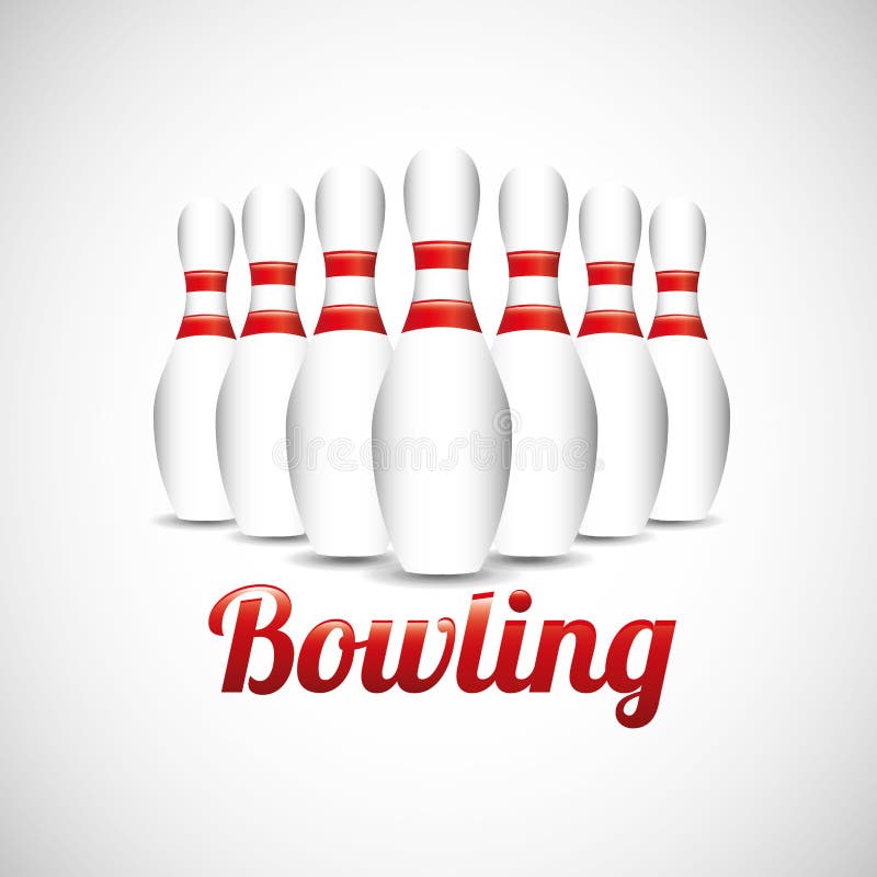 Bowling game design stock illustration. Illustration of frame - 63369280