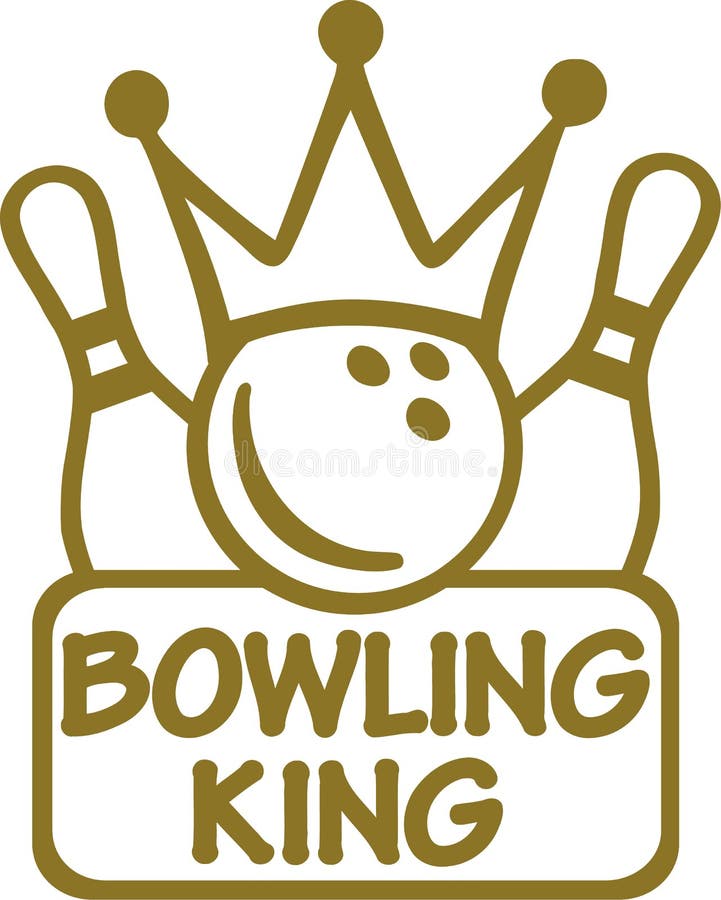 Bowling king spinner stock illustration. Illustration of skittles - 3071309