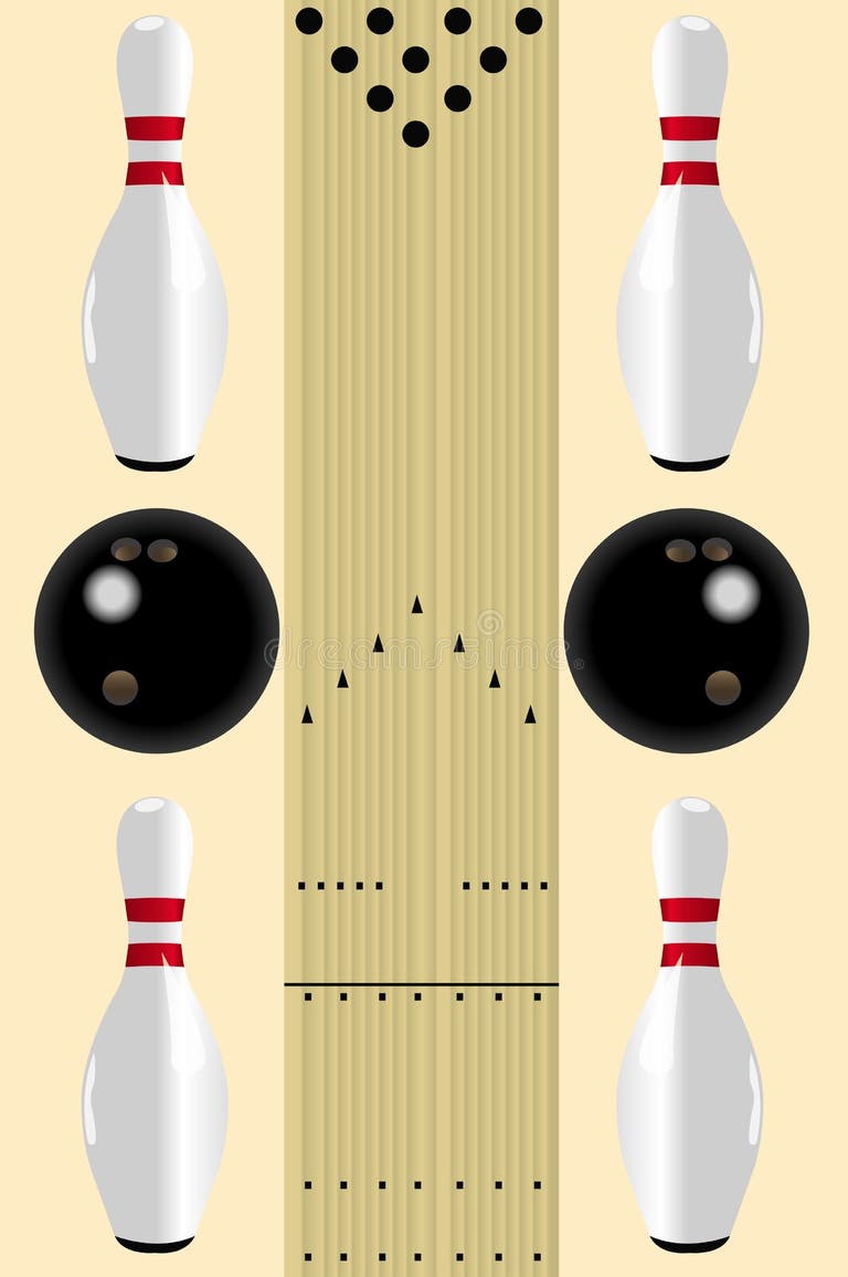 Bowling Lanes Stock Illustrations – 279 Bowling Lanes Stock ...