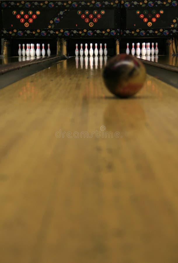 Bowling Lanes #2 stock image. Image of alley, bowl, mirror - 2026463