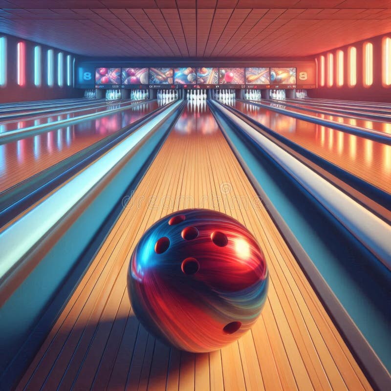 Bowling Lanes #2: How about a Bowling Match Stock Illustration ...