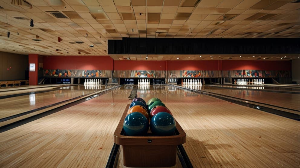 Bowling Lanes #2: How about a Bowling Match Stock Illustration ...