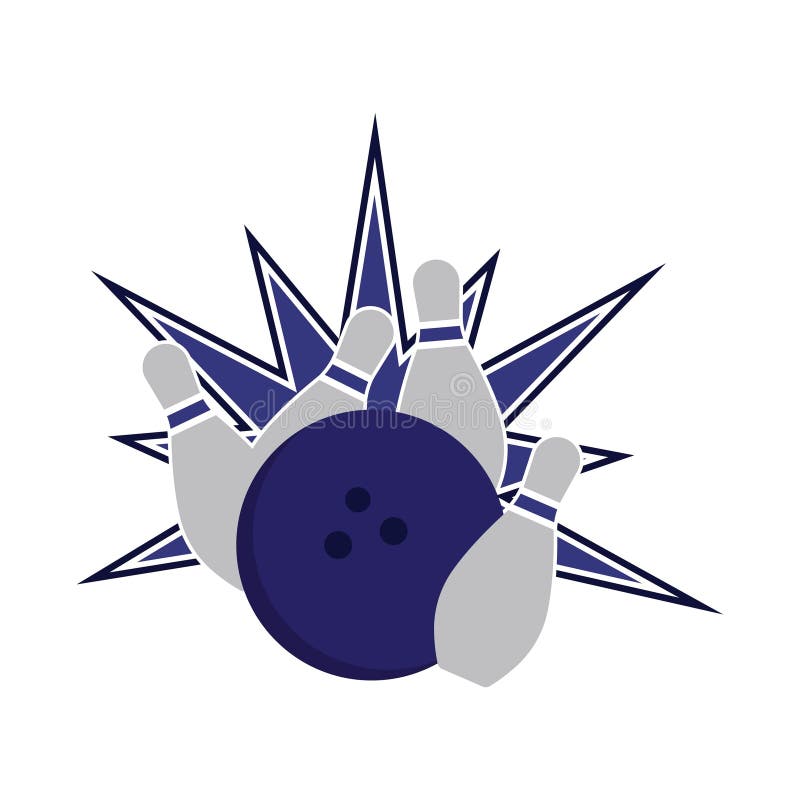Bowling Logo and Symbol Vector Design Stock Illustration - Illustration ...