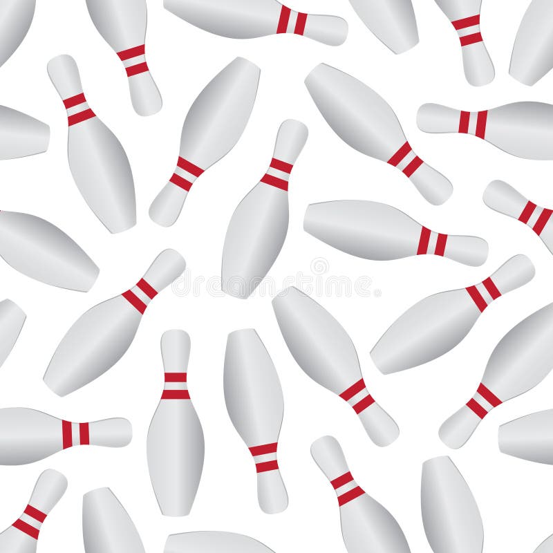 Bowling pattern eps10 stock vector. Illustration of graphic - 35923535