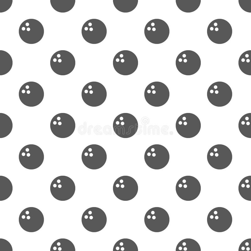 Bowling pattern seamless stock vector. Illustration of geometric ...