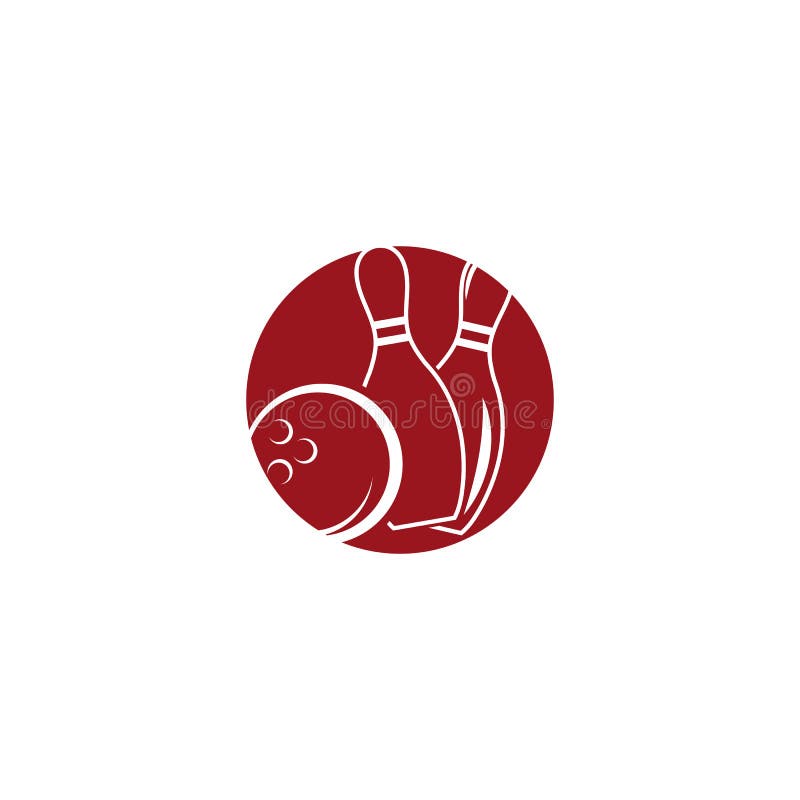 Bowling Pin Logo Template Vector Stock Photo - Image of equipment ...