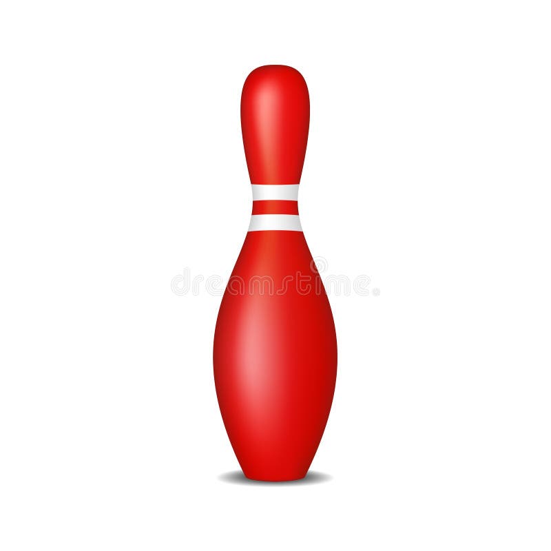One Bowling Pin Stock Illustrations – 331 One Bowling Pin Stock ...