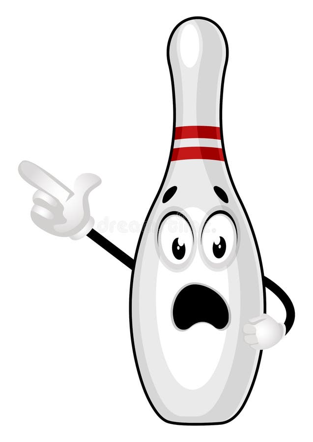 Bowling Pin Face Stock Illustrations – 410 Bowling Pin Face Stock ...