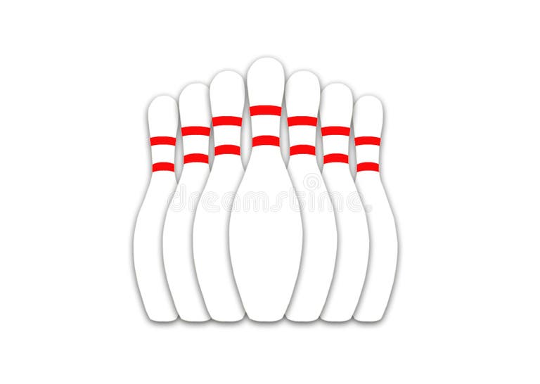 Bowling Pins Color Set Stock Illustrations – 162 Bowling Pins Color Set ...