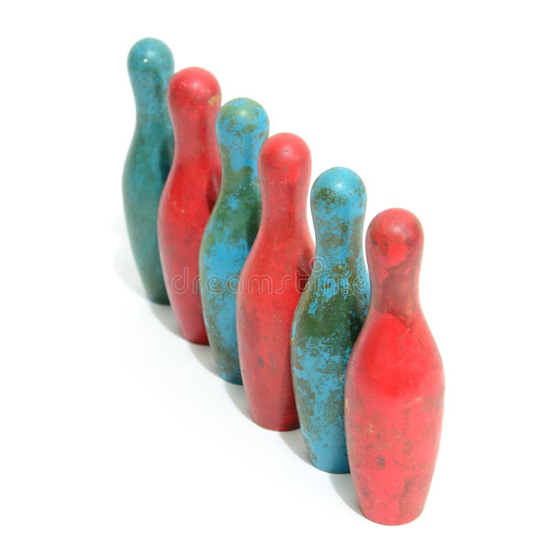 Bowling pins stock photo. Image of pins, blue, bowl, bowling - 25560682