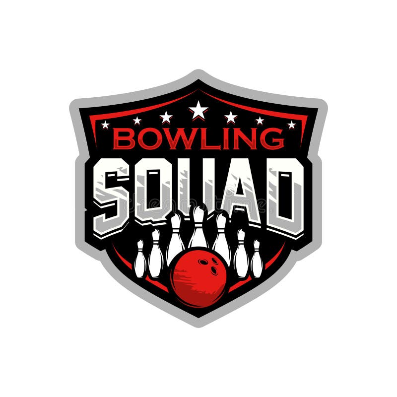 Bowling Tournament Logo Design Vector Stock Illustration - Illustration ...