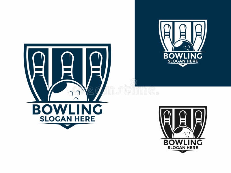 Bowling Sports Logo Vector , Creative Bowling Logo Design Template ...