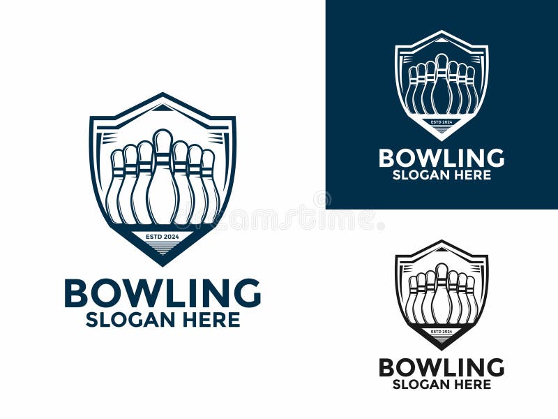Bowling Sports Logo Vector , Creative Bowling Logo Design Template ...