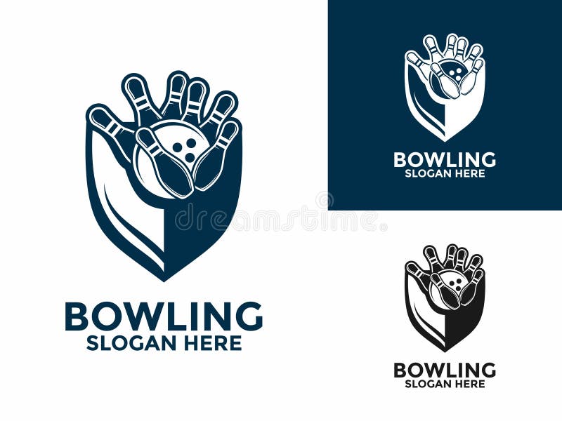 Bowling Sports Logo Vector , Creative Bowling Logo Design Template ...