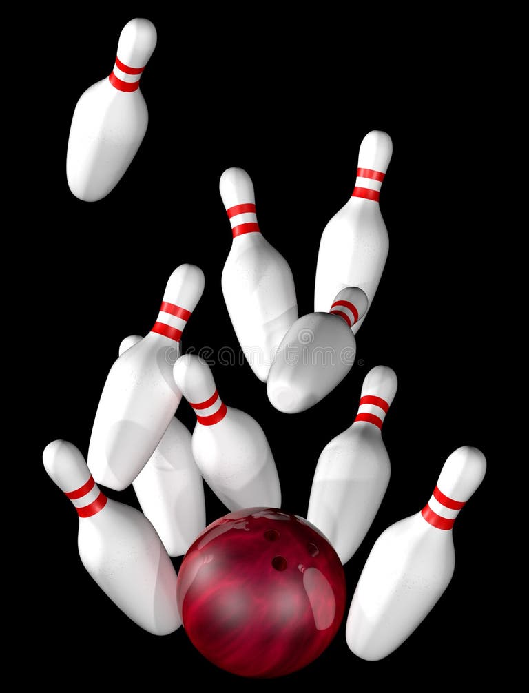 Isolated Bowling Strike Illustration Stock Illustrations – 12,901 ...