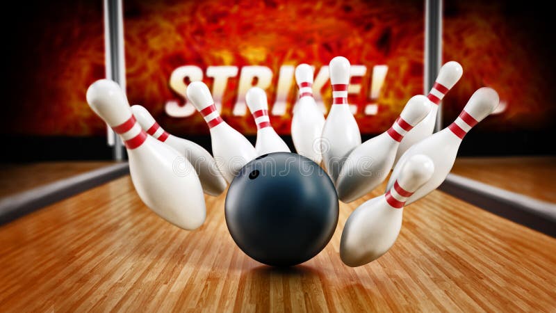 Bowling Ball Rolling Pins Stock Illustrations – 277 Bowling Ball ...