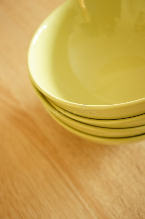 Bowls on table stock photo. Image of table, stacked, stack - 51787446