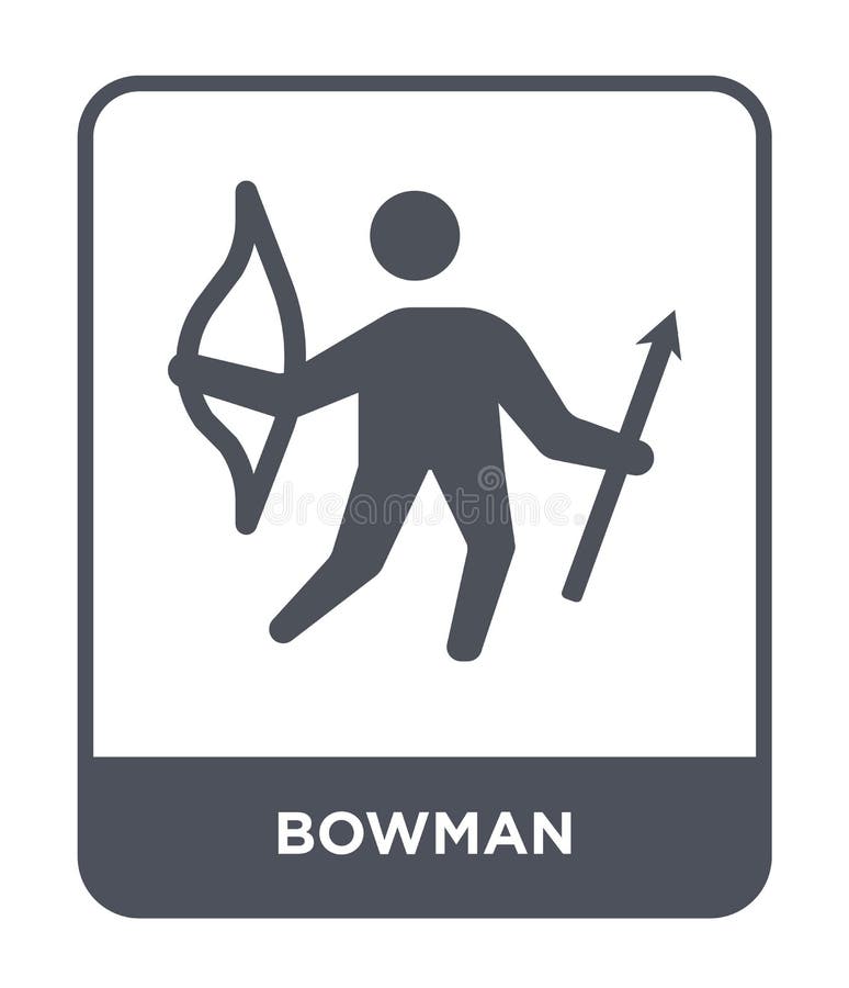 Bowman Icon in Filled, Thin Line, Outline and Stroke Style. Vector ...