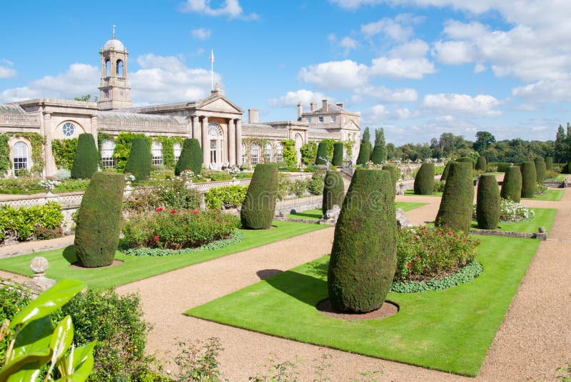 Bowood House and Gardens stock image. Image of grass - 80072211