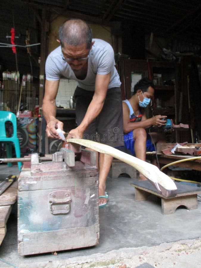 Bows editorial stock photo. Image of workshop, central - 70252938