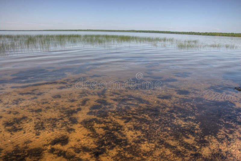 Bowstring Lake is Part of the Leech Lake Native American Reserva Stock ...