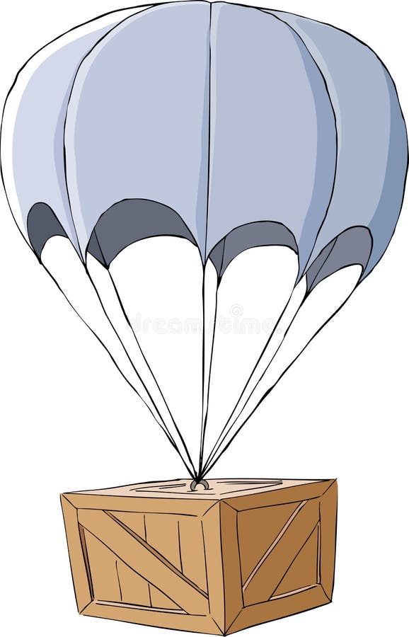 Box Parachute Stock Illustrations – 2,925 Box Parachute Stock ...