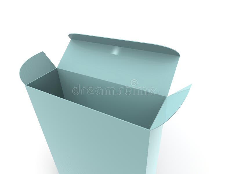Paper Box with Handle Template, Vector with Die Cut / Laser Cut Layers ...
