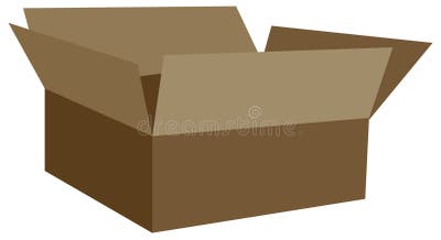 Box stock vector. Illustration of shipping, packaging, packing - 592232