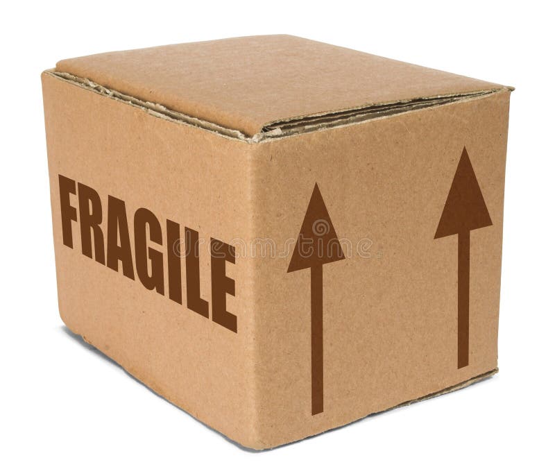 Fragile Box stock photo. Image of delivering, control - 24513646