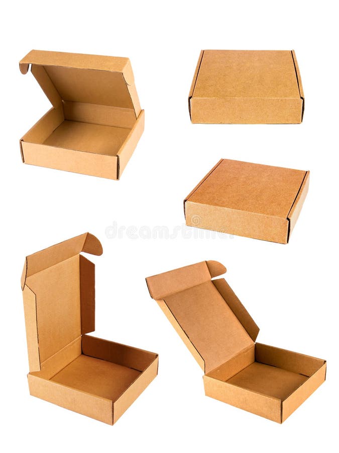 Pasteboard box stock photo. Image of pasteboard, corrigated - 10285076