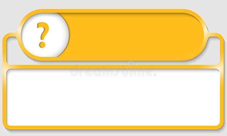 Text Box Any Text Question Mark Stock Illustrations – 24 Text Box Any ...