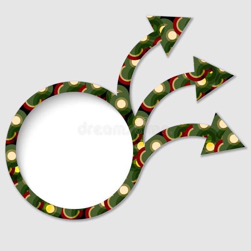 Box with arrow stock vector. Illustration of arrows, design - 35661089