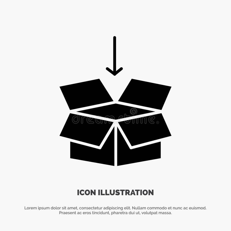 Box, Arrow, Shipping, Education Icons. Flat and Line Filled Icon Set ...