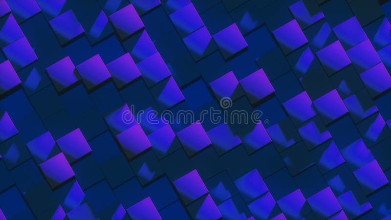 Box Background Smooth Animation. Boxes Geometry. Loop Ready 3D ...